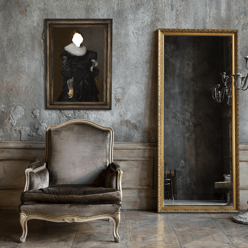Cool Defaced Artwork - Quirky Canvas Prints with illusion frames ...